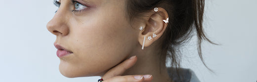 A Beginner's Guide to Ear Piercings - Eleganzia Jewelry